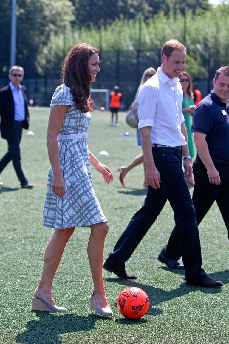 A History of Kate Middleton Playing Sports in Heels