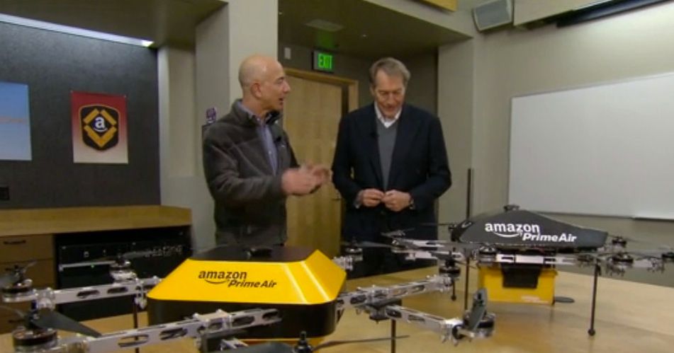 Amazon Unveils Plan to Deliver Packages Using Drones
