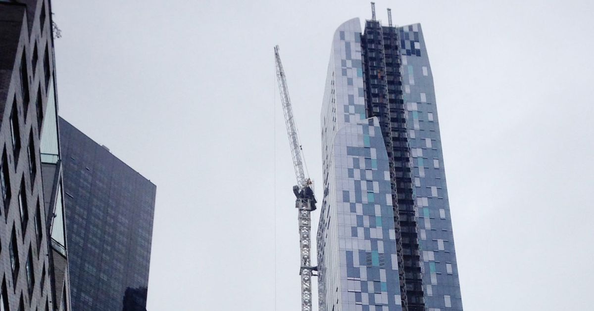 One57 Is Having Crane Issues Again