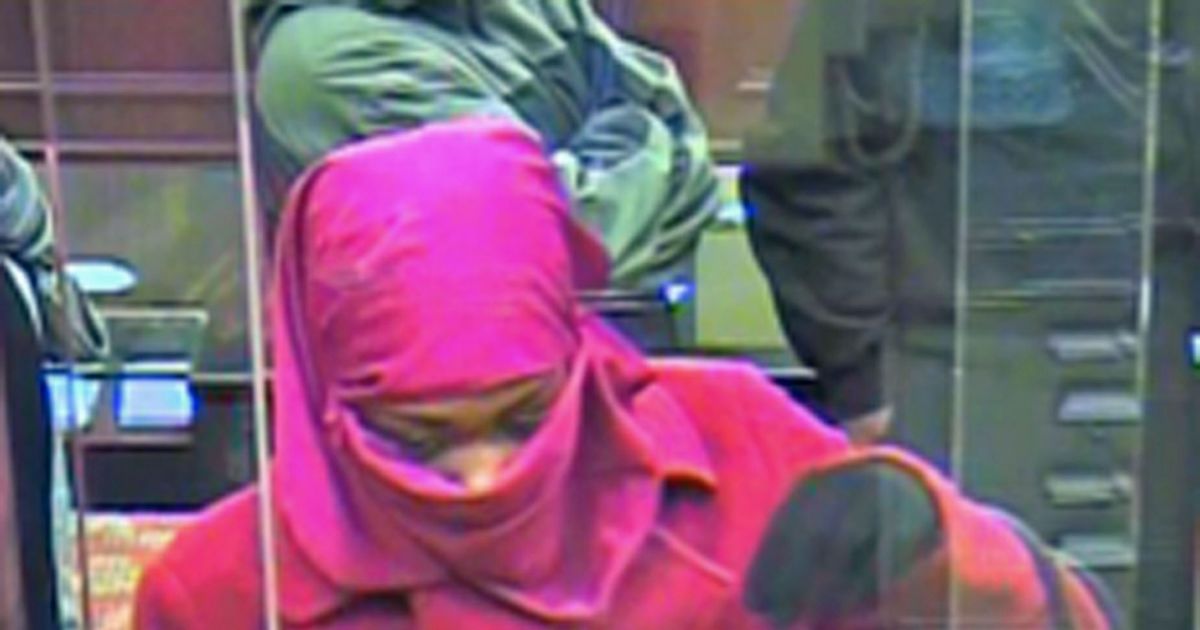 Maryland Woman Chose Monochromatic Pink for Bank Robbery