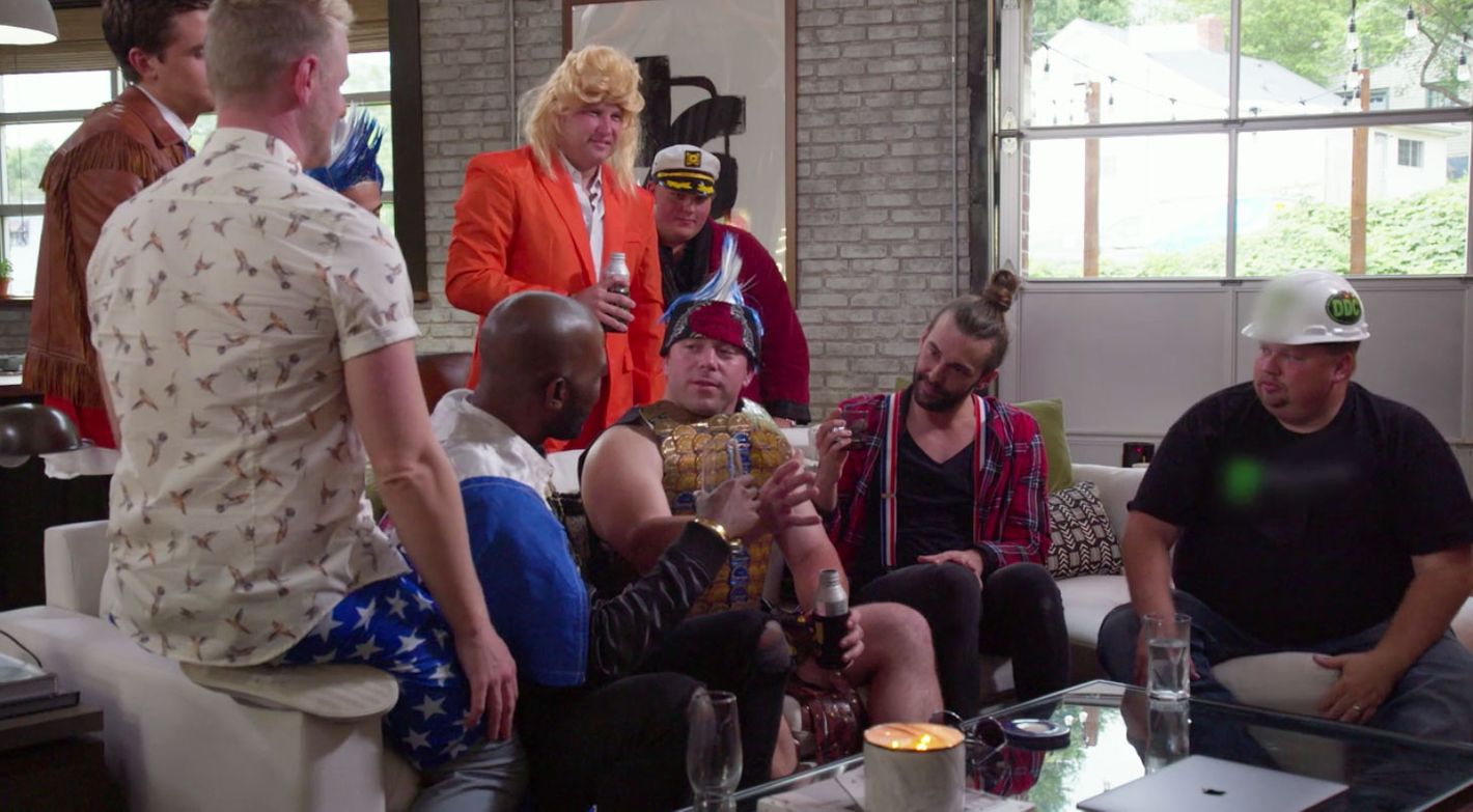 Every Single Patterned Collared Shirt on Queer Eye