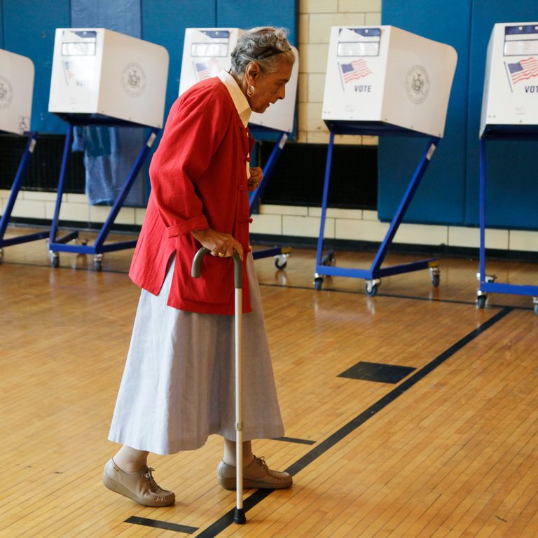 Ninety-Two Years of Women Voting, in Pictures