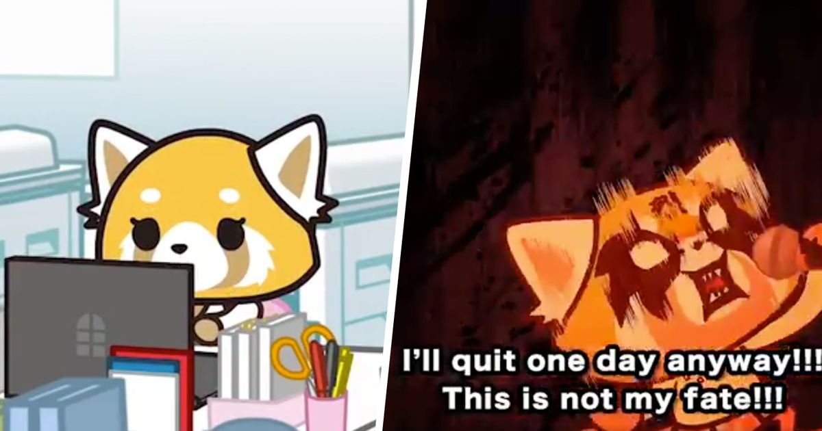 Sanrio Introduces Rage-Filled Red Panda Character Aggretsuko