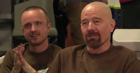 Watch the Cast of Breaking Bad Go Bowling