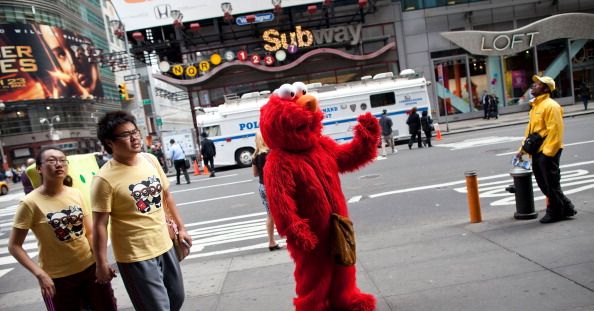 NYPD Takes Down Elmo