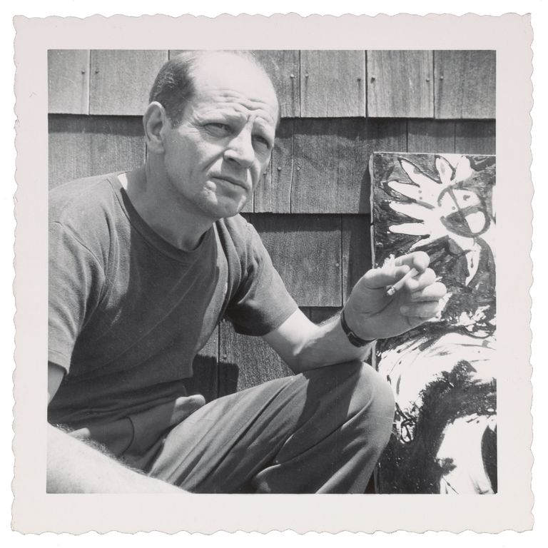 Jackson Pollock and Lee Krasner in Their Bathing Suits in the Hamptons ...
