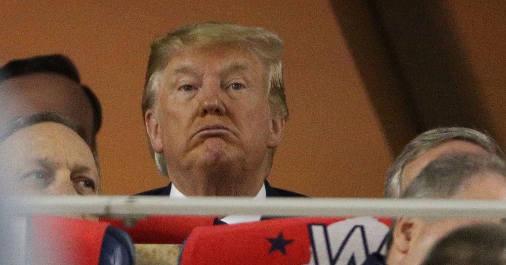 President Trump Booed at Nationals Baseball Game - VIDEO