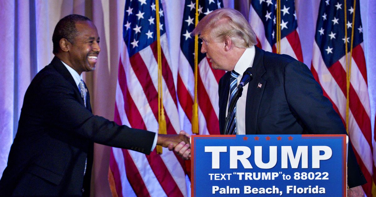 Carson and Trump: An Alliance Built on a Mutual Hatred of Political ...