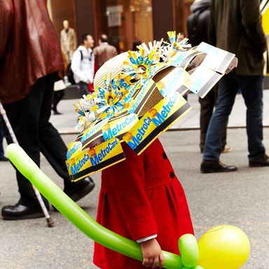 Festive, Crazy Hats at New York’s Easter Parade