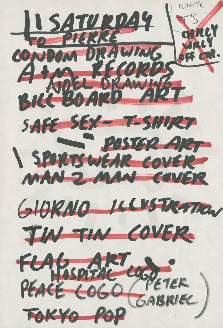 Keith Haring’s Ordinary, Extraordinary To-Do Lists