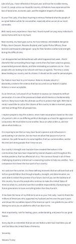 Read Melania Trump’s Letter About the Capitol Riot