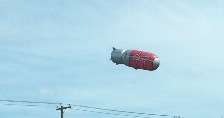 Runaway Beer-Company Blimp Was Sadly Unable to Escape Canada