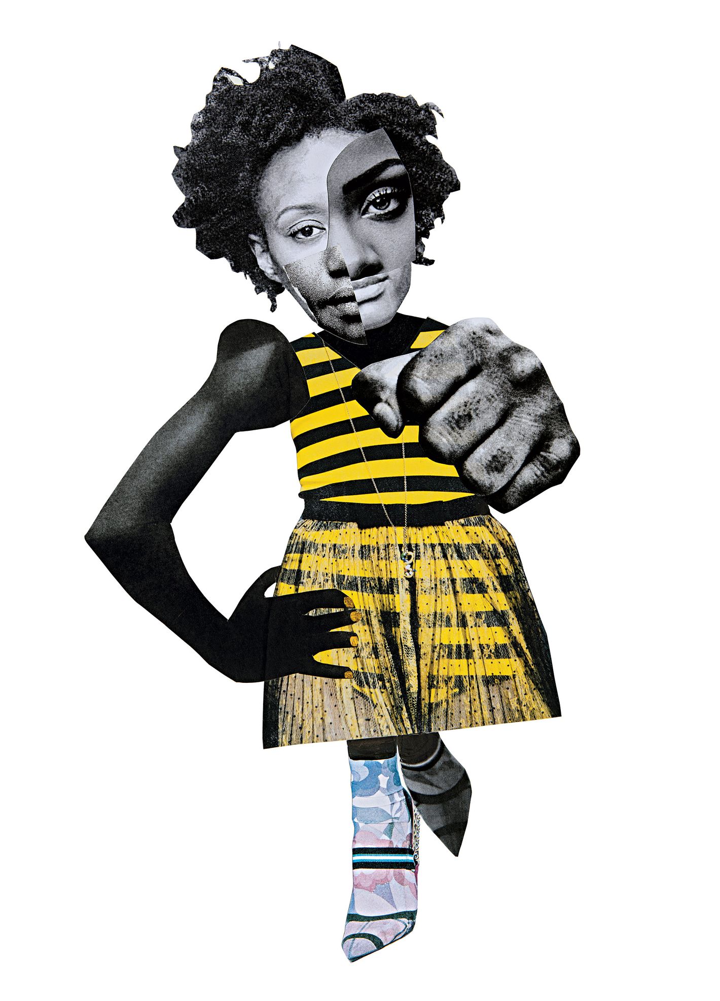 A Spring Fashion Portfolio by Artist Deborah Roberts