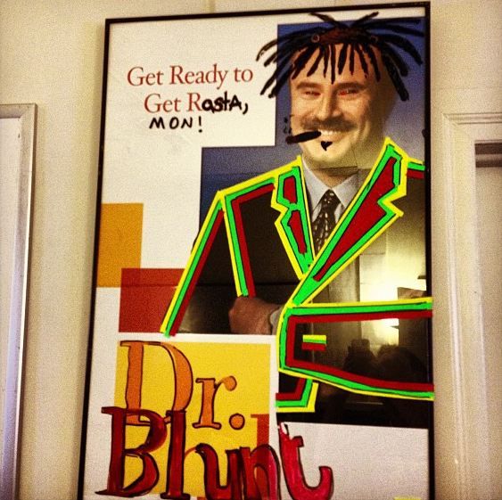 The Community Writers Defaced a Dr. Phil Poster, and It Was Glorious