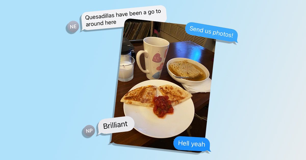 Start a Group Chat About the Food You Cook