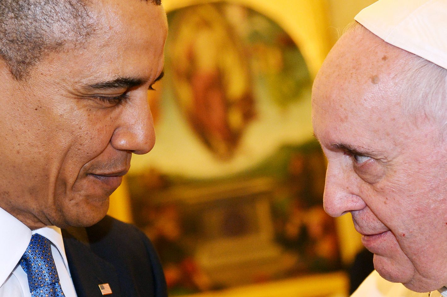 Watch President Obama Meet Pope Francis for the First Time