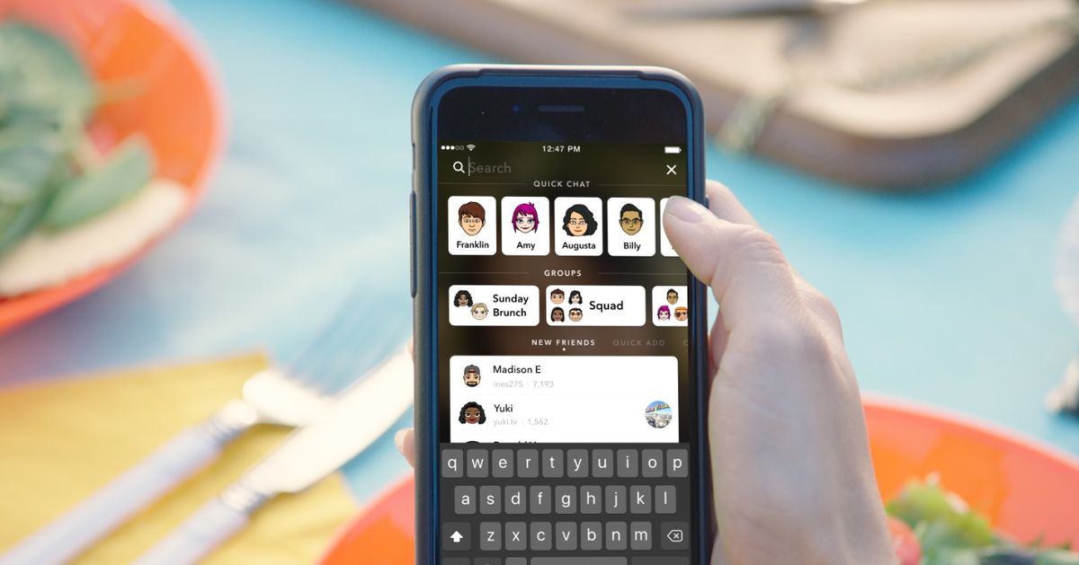 Snapchat Universal Search Makes It Easy to Find People