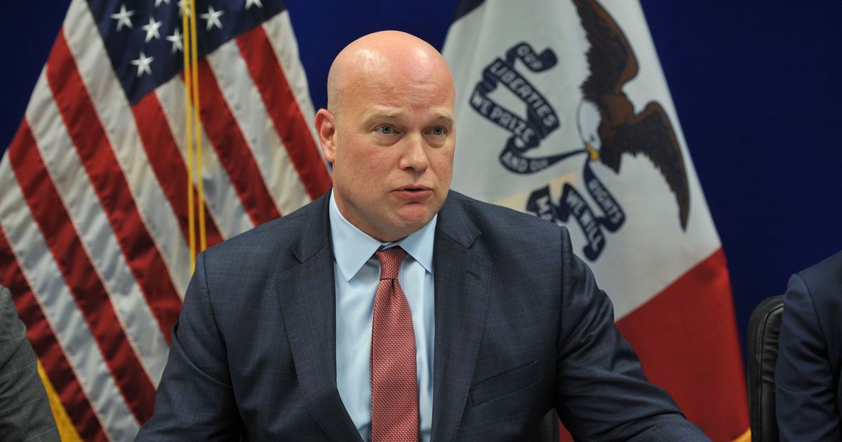 Report: Acting Attorney General Matt Whitaker Is a Tough Guy
