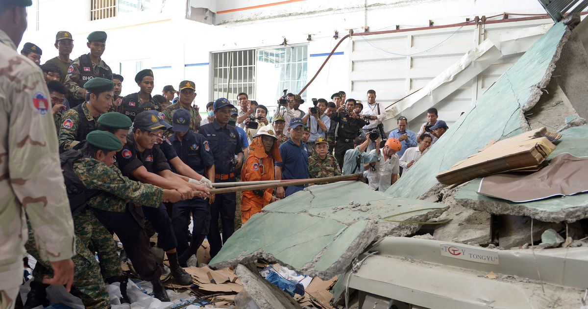 Another Clothing Factory Collapsed in Southeast Asia