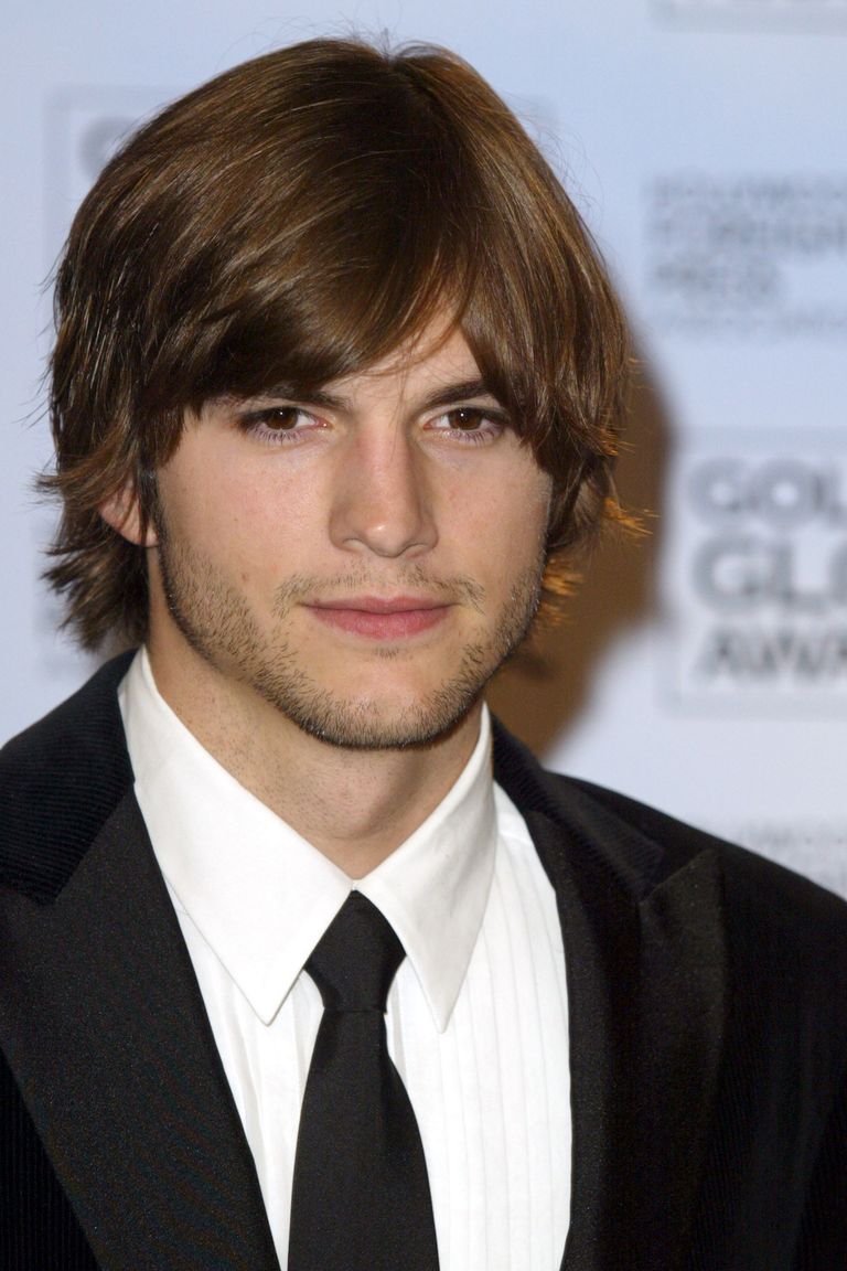 A Look Back at Ashton Kutcher’s Many Hairstyles