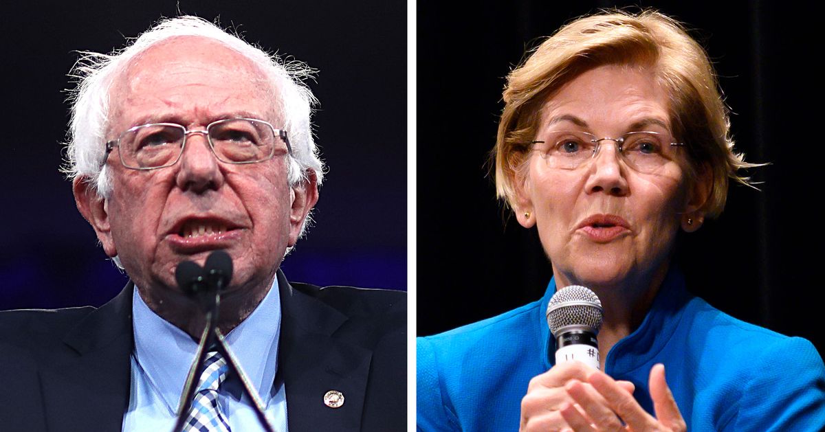 Voters See Ideological Gap Between Warren and Sanders