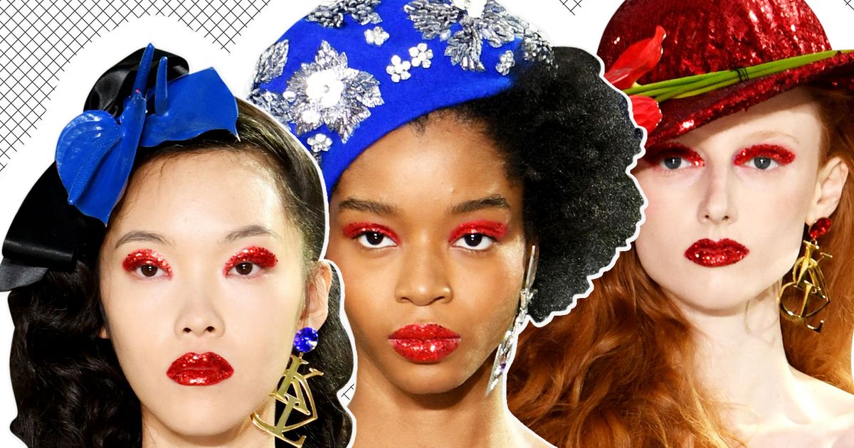 Rodarte Fall/Winter 2019 Fashion Show Beauty Makeup Look