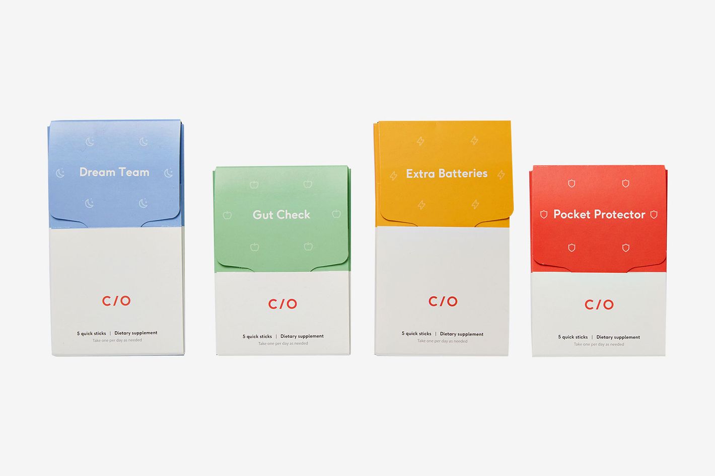 Care/Of Launched 5 Vitamin Packs Called Quick Sticks