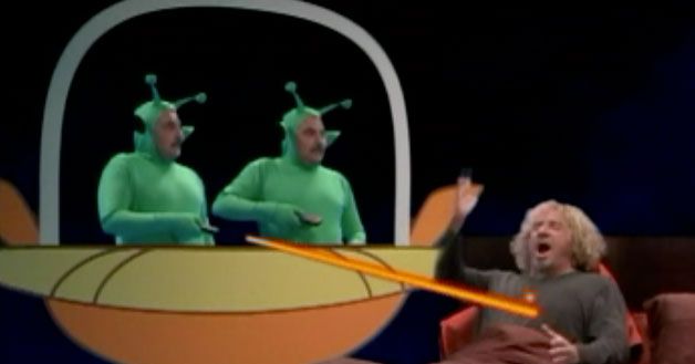 Sammy Hagar Reenacted His Alien Abduction for Jimmy Kimmel