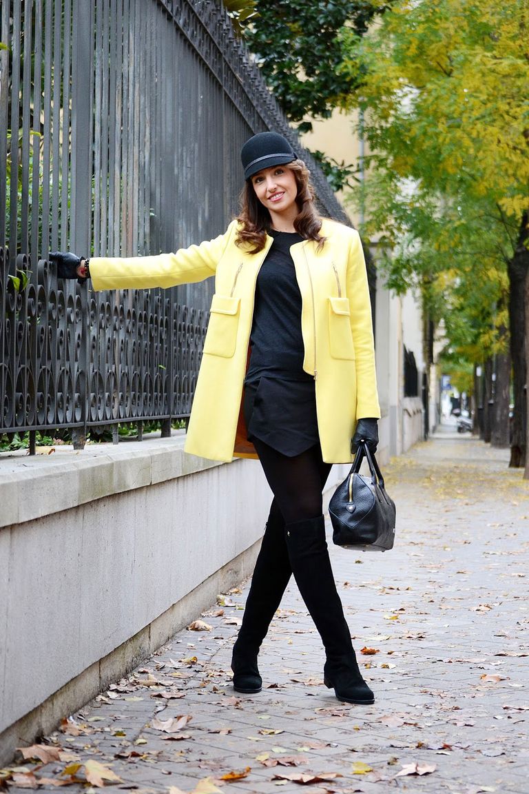11 Ways to Pull Off a Bright-Yellow Coat