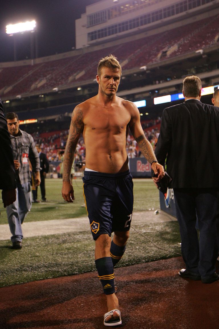 Five Fantastic Years of David Beckham's Hotness