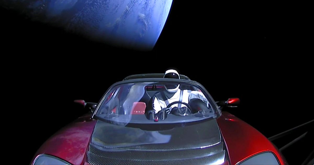 Falcon Heavy Rocket Launches Elon Musk’s Tesla to Jupiter