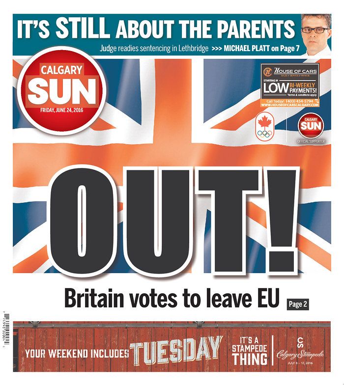 How Great Britain’s Newspapers Are Covering Brexit