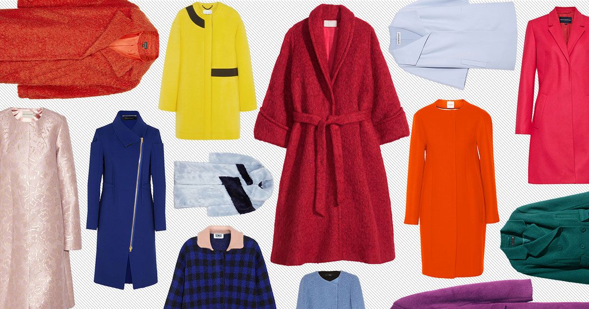 30 Chic, Colorful Coats to Wear All Winter Long
