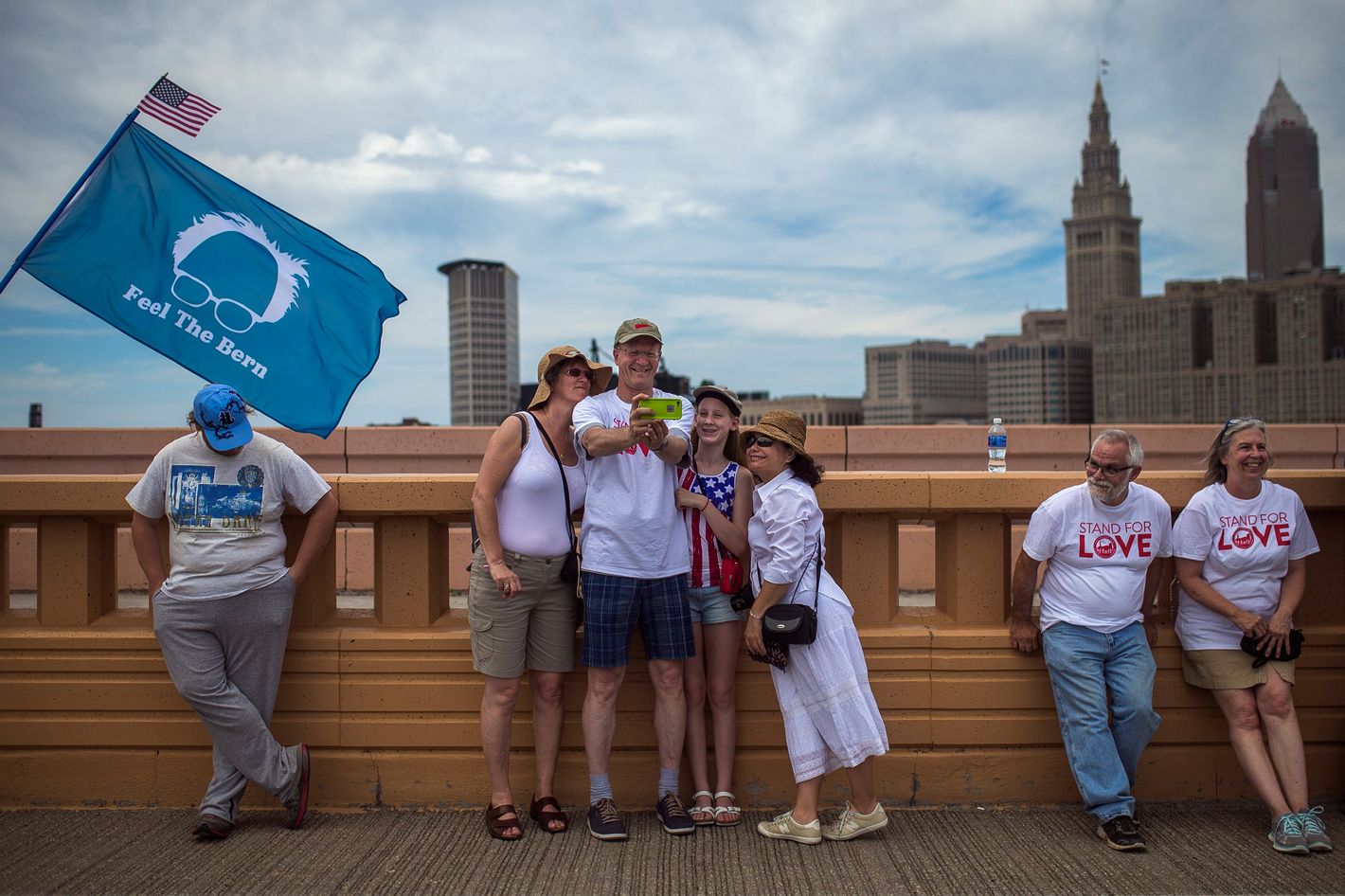 Scenes From Cleveland on the Eve of the Republican National Convention