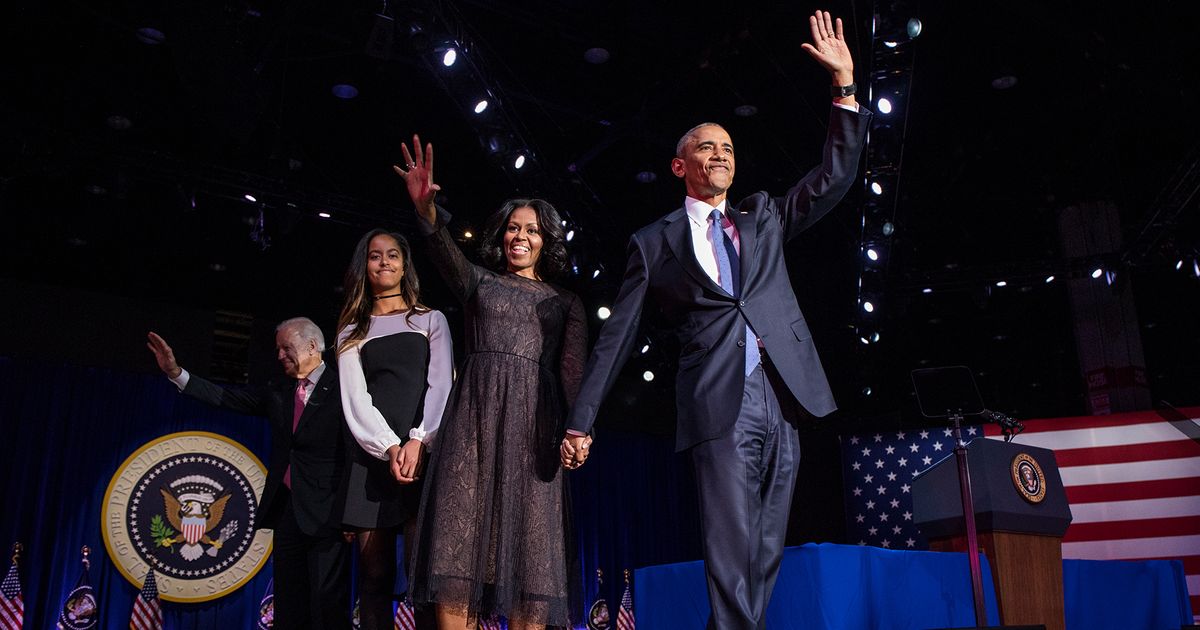 Twitter Reacts To Sasha Obama Not Being At Farewell Address