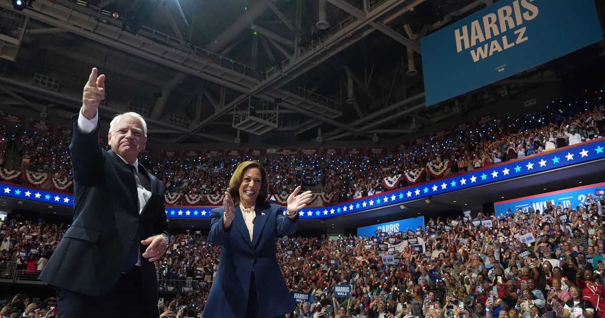 Kamala Harris and Tim Walz Make Their Debut: How It Happened