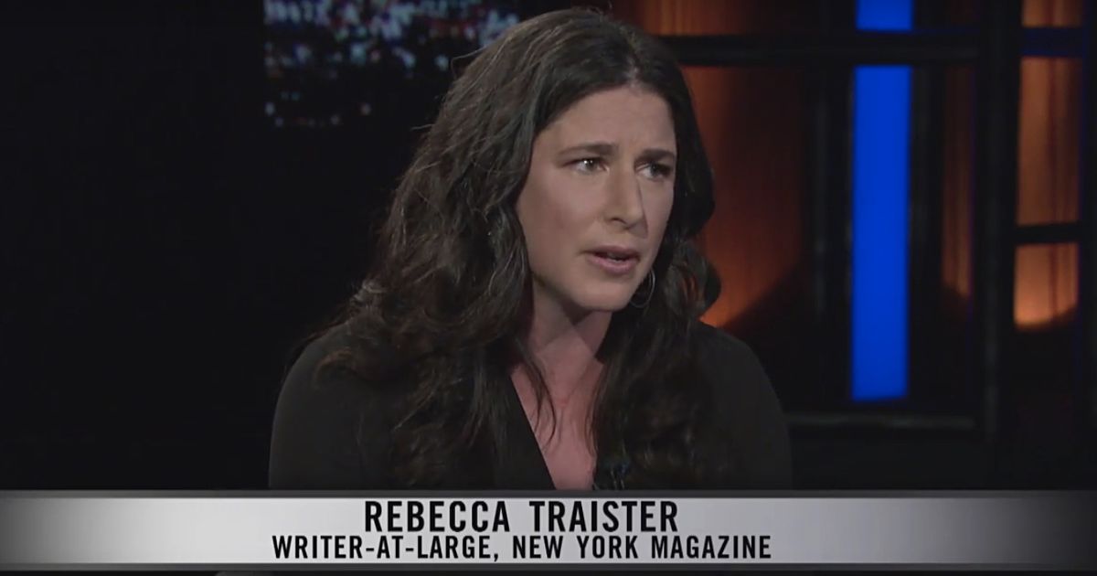Rebecca Traister Talks Single Ladies and Hillary on Real Time With Bill ...
