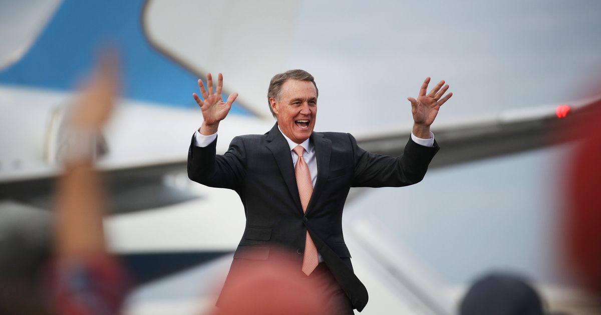 David Perdue May Primary Trump Foe Brian Kemp in Georgia