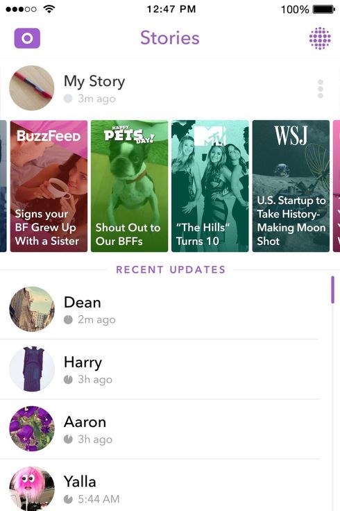 Snapchat Updates Live Stories With Publishers As Friends