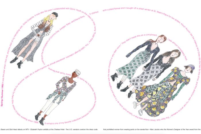 Grace Coddington Illustrates the Life of Marc Jacobs