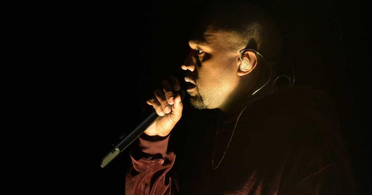 Kanye Performed ‘Only One’ in a Single Beam of Light