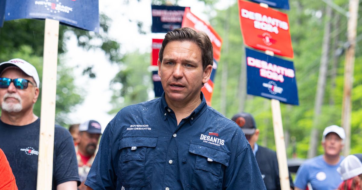 Ron DeSantis Is One Step From Disaster