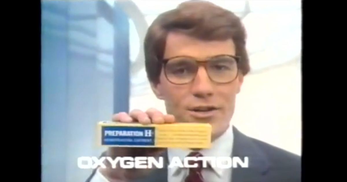 Watch Bryan Cranston’s Eighties Preparation H Commercial