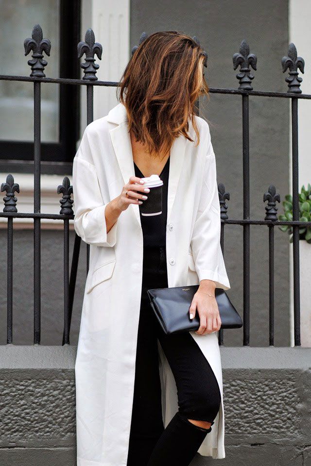 21 Ways to Wear a Long, Airy Jacket This Summer