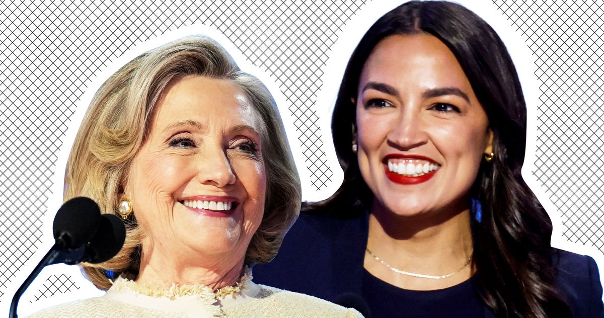 AOC and Hillary Clinton Brought Down the House at the DNC