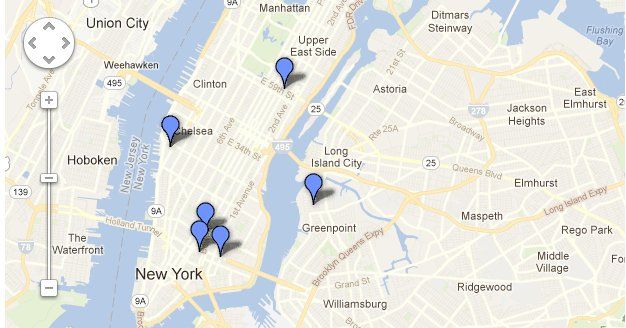 Check Out an Interactive, Girls–Inspired Map of New York City
