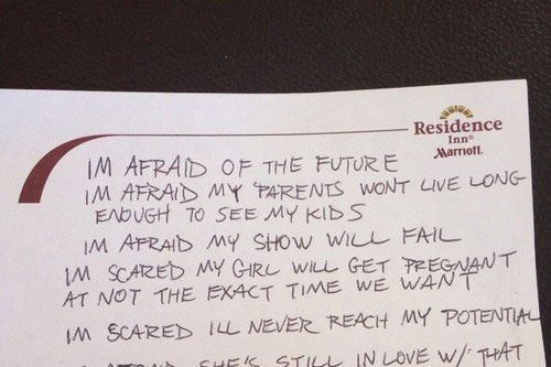 Read Donald Glover’s Handwritten Notes About Leaving Community