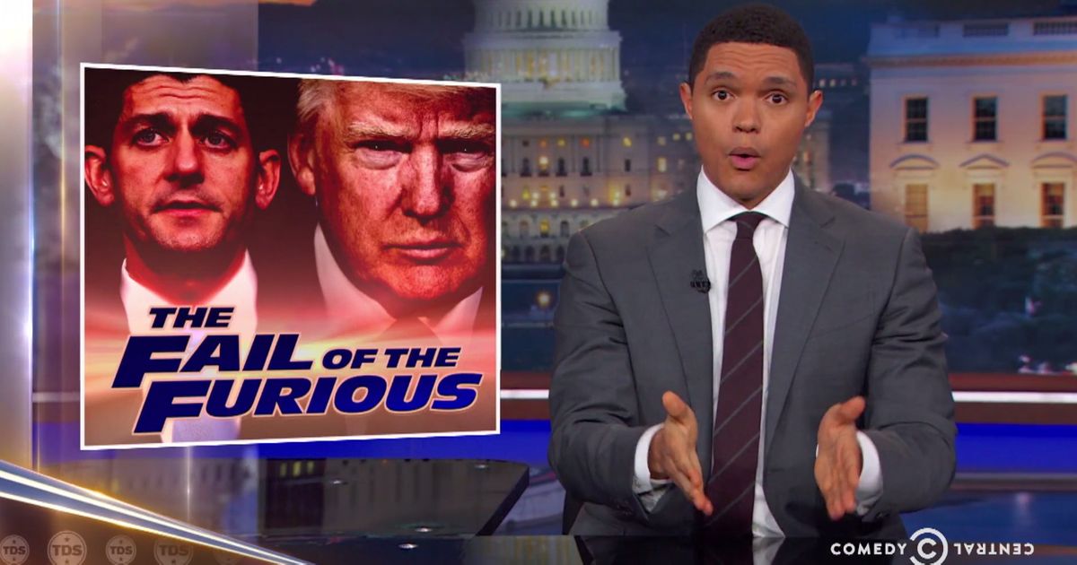Daily Show Analyzes Paul Ryan’s Attempt to Pass the AHCA
