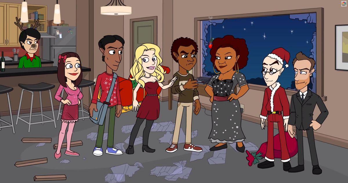 Watch a Short Community Christmas Cartoon