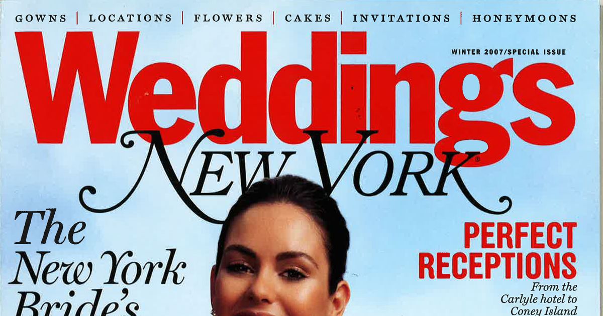 New York Magazine: Winter 07 Weddings Issue